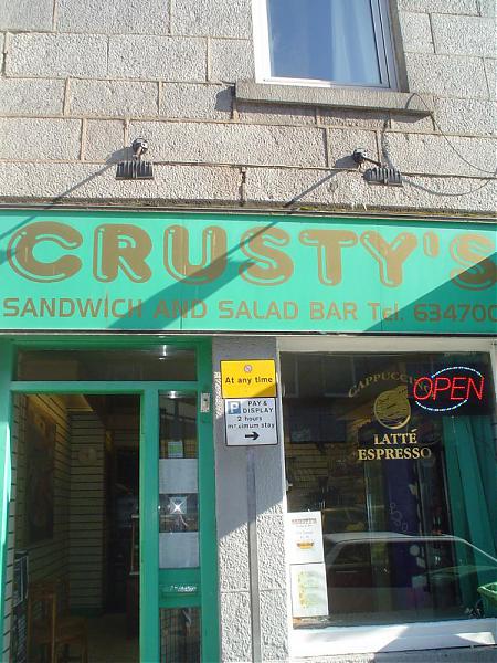 Crusty's Sandwich and Salad Bar, Aberdeen Take Away Food Shop Reviews ...