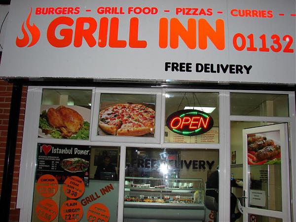 Grill Inn, Leeds Take Away Food Shop Reviews, Deals & Offers